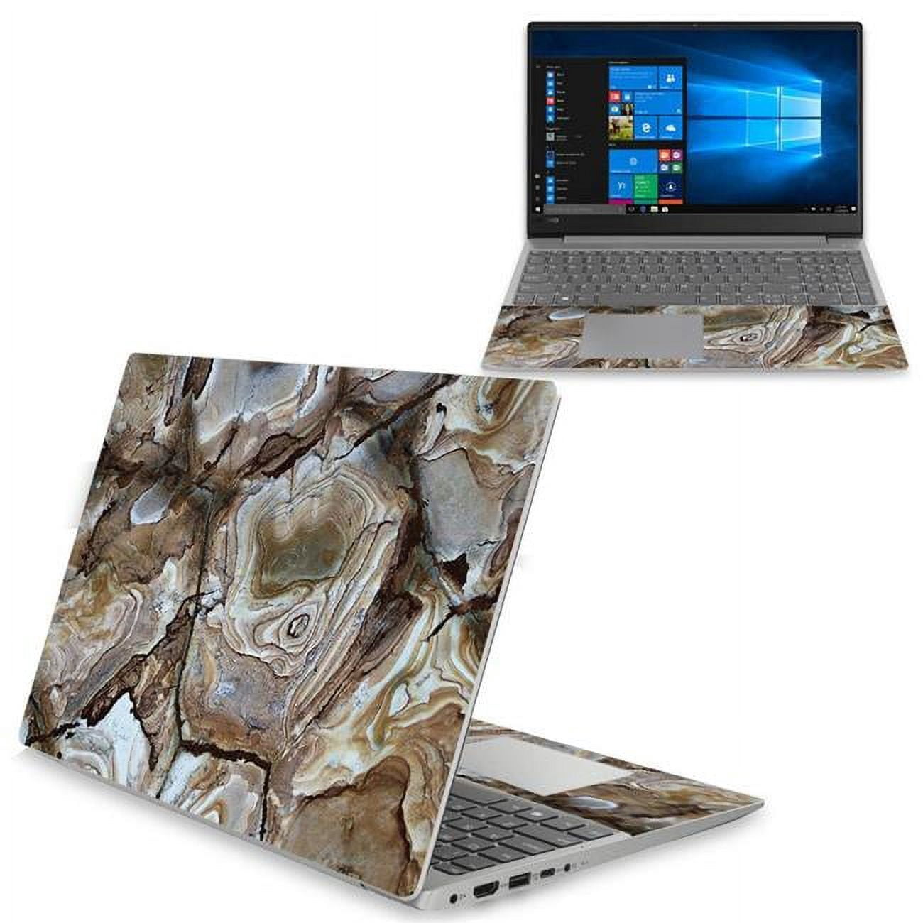 MightySkins LENI330S15-Brown Marble Skin Decal Wrap for Lenovo Ideapad ...