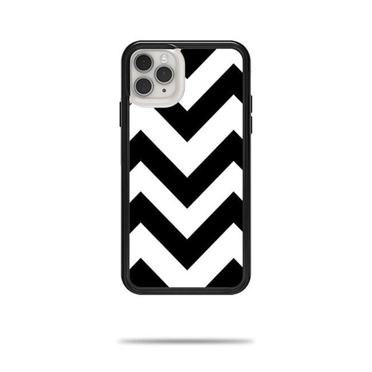 MightySkins LIFSLIPH11-Black Chevron Skin Decal Wrap for LifeProof SLAM ...