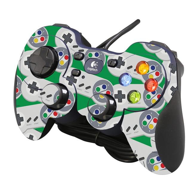 MightySkins LOGF310-Retro Controllers 1 Skin for Logitech Gamepad F310 ...