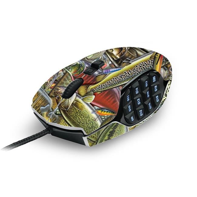MightySkins LOGG600-Fish Puzzle Skin for Logitech G600 MMO Gaming Mouse ...