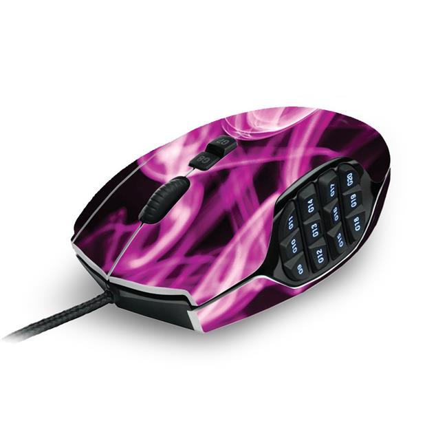 MightySkins LOGG600-Pink Flames Skin for Logitech G600 MMO Gaming Mouse ...