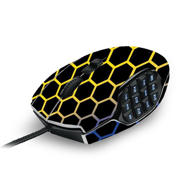 MightySkins LOGG600-Primary Honeycomb Skin for Logitech G600 MMO Gaming ...