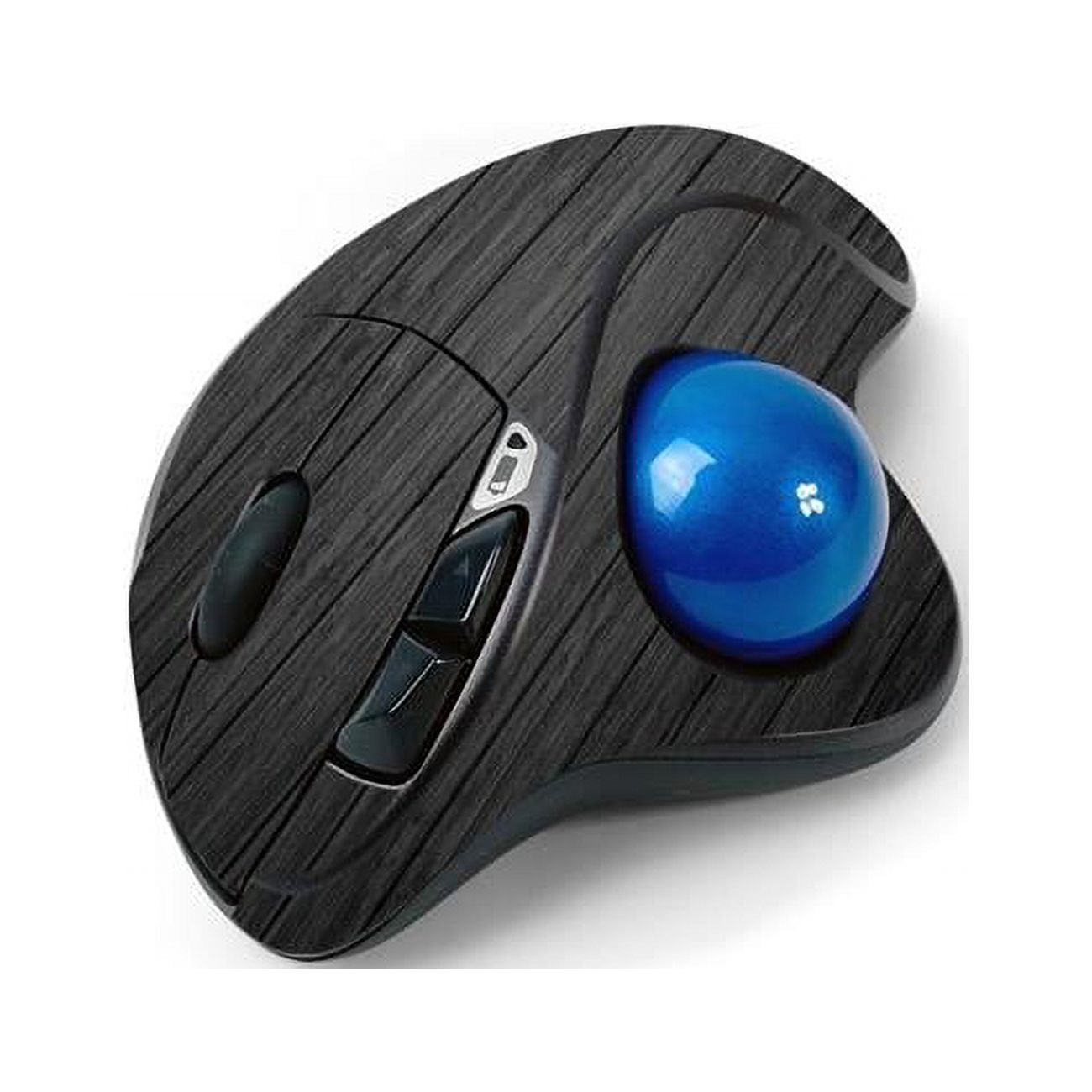 MightySkins LOGM570-Black Wood Skin for Logitech M570 Wireless ...
