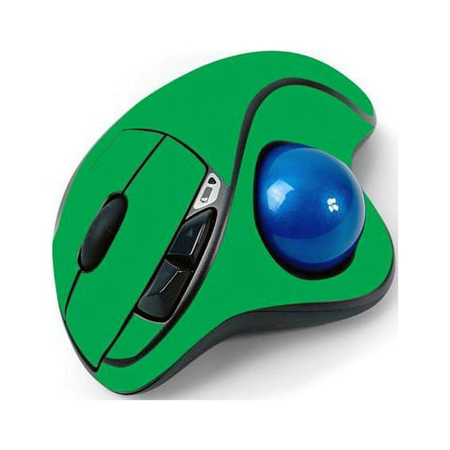 MightySkins LOGM570-Solid Green Skin for Logitech M570 Wireless ...