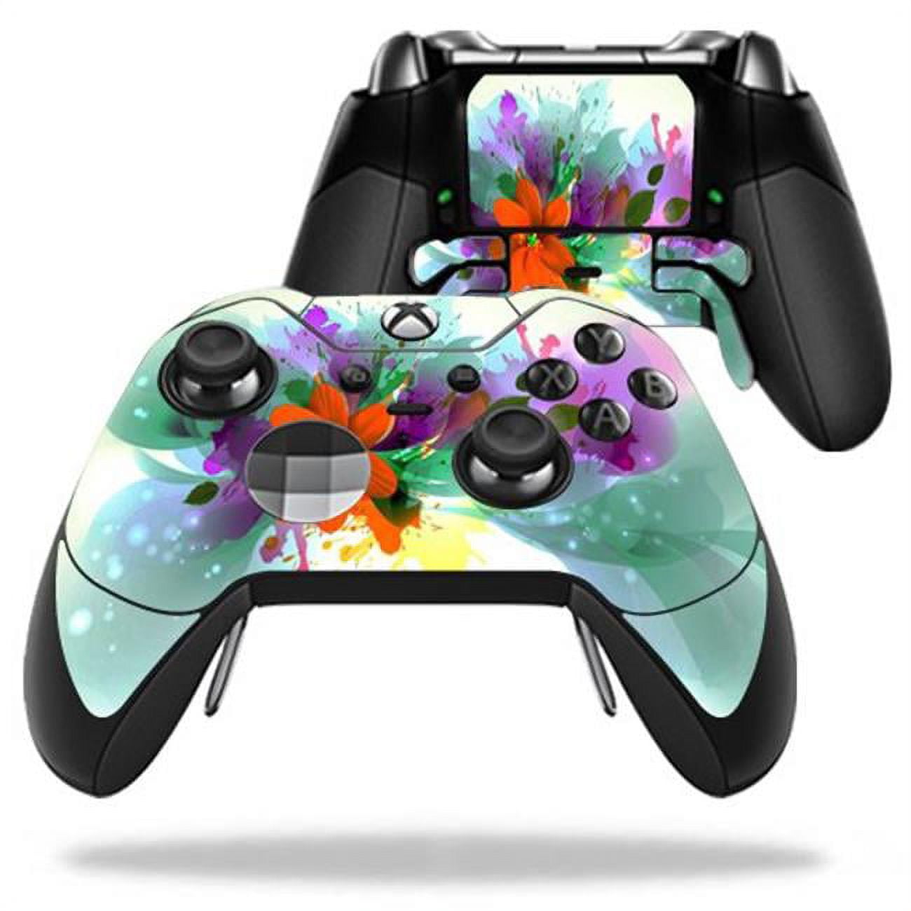 MightySkins MIELITECO-Flower Blast Skin Decal Wrap for Microsoft Xbox ...