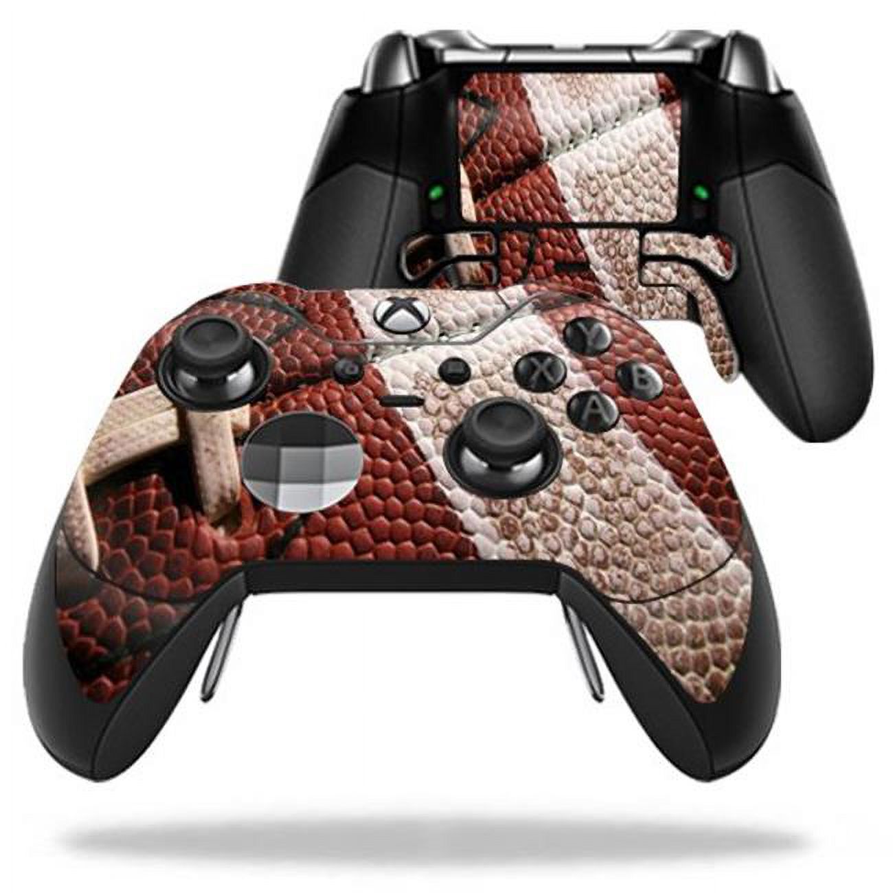 MightySkins MIELITECO-Football Skin Decal Wrap for Microsoft Xbox One ...