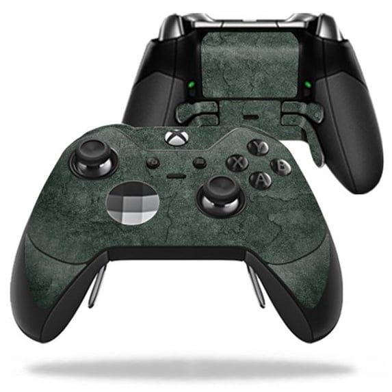 MightySkins MIELITECO-Green Stone Skin for Microsoft Xbox One Elite ...