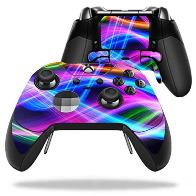 MightySkins MIELITECO-Light Waves Skin Decal Wrap for Microsoft Xbox ...