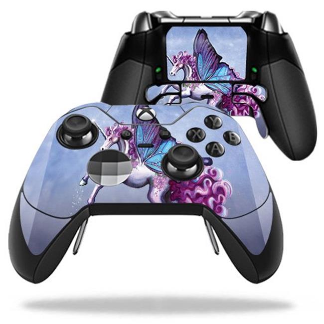 MightySkins MIELITECO-Lilac Unicorn Skin for Microsoft Xbox One Elite ...