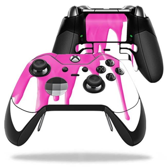 MightySkins MIELITECO-Pink Drip Skin Decal Wrap for Microsoft Xbox One ...