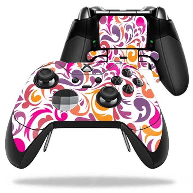 MightySkins MIELITECO-Swirly Girly Skin Decal Wrap for Microsoft Xbox ...