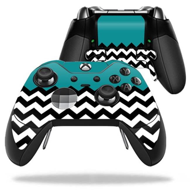 MightySkins MIELITECO-Teal Chevron Skin Decal Wrap for Microsoft Xbox ...