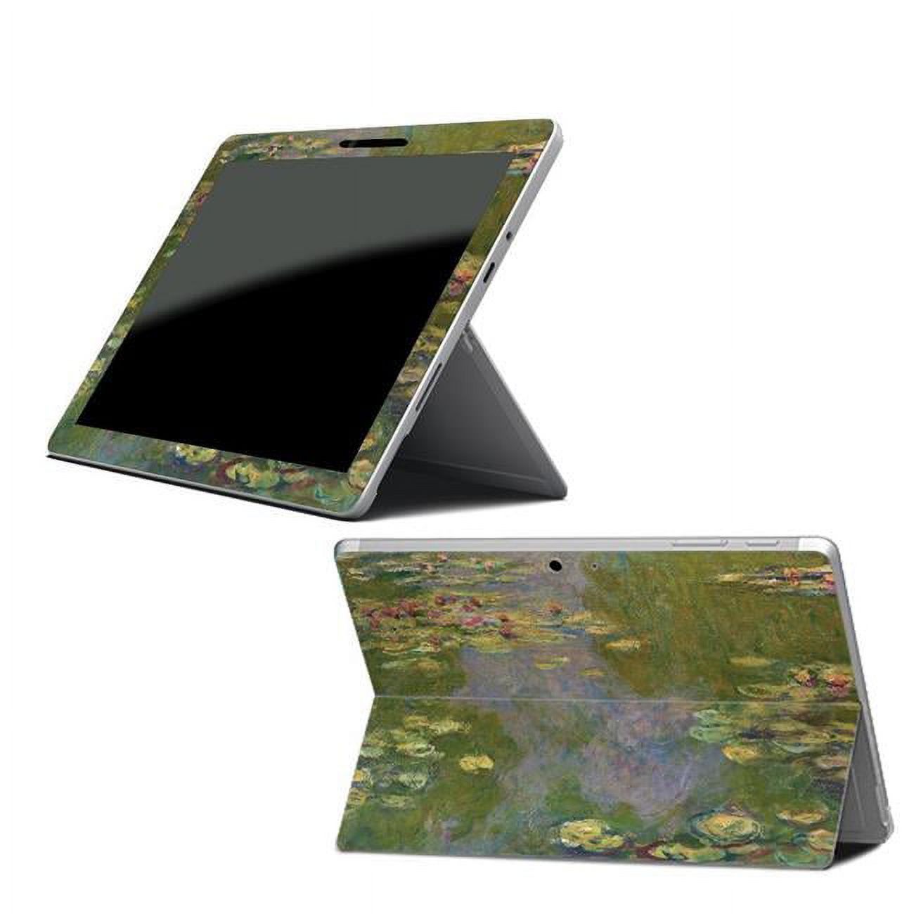 MightySkins MISURFGO-Water Lilies Skin Decal Wrap for Microsoft Surface ...