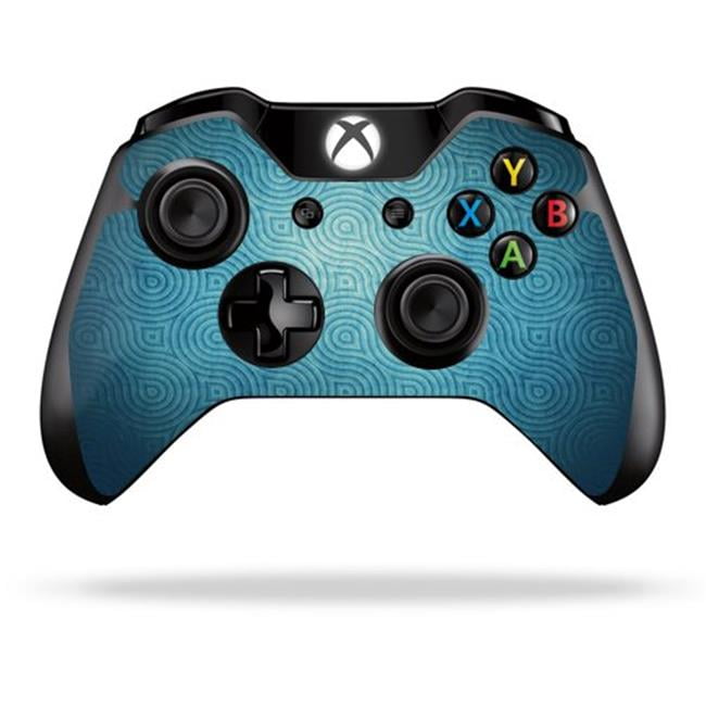 MightySkins MIXBONCO-Blue Swirls Skin Decal Wrap for Microsoft Xbox One ...