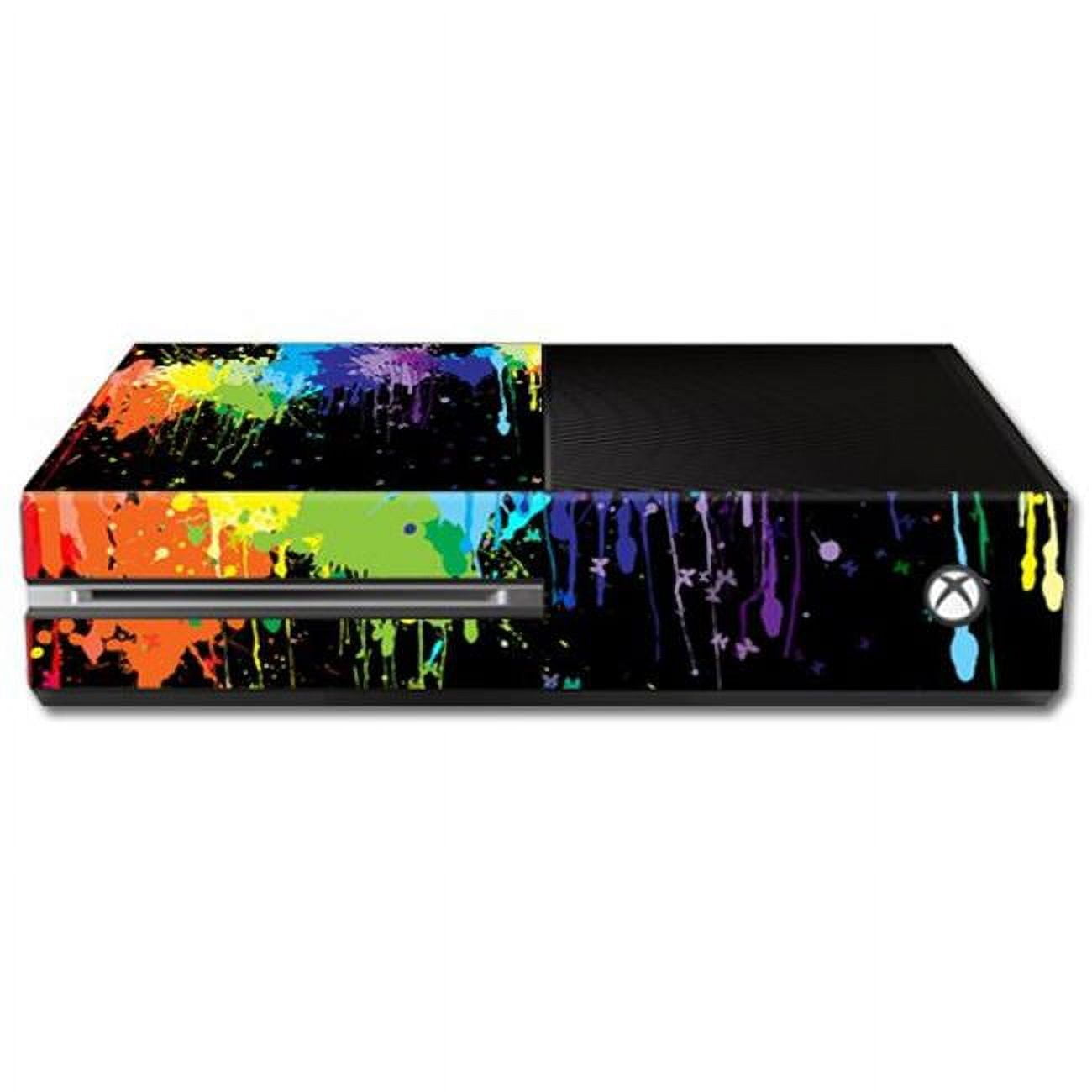 MightySkins MIXBONE-Splatter Skin Decal Wrap for Microsoft Xbox One ...