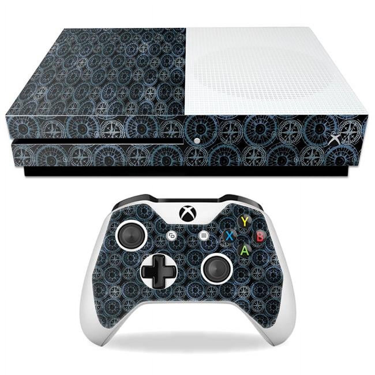 MightySkins MIXBONES-Compass Tile Skin Decal Wrap for Microsoft Xbox ...