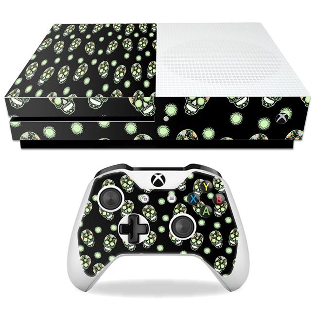 MightySkins MIXBONES-Nighttime Skulls Skin Decal Wrap for Microsoft ...
