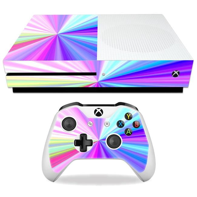 MightySkins MIXBONES-Rainbow Zoom Skin Decal Wrap for Microsoft Xbox ...