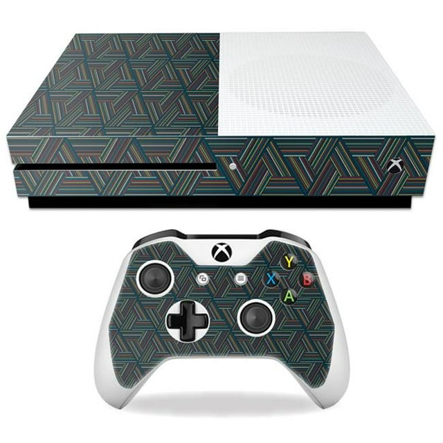 MightySkins MIXBONES-Triangle Stripes Skin Decal Wrap for Microsoft ...