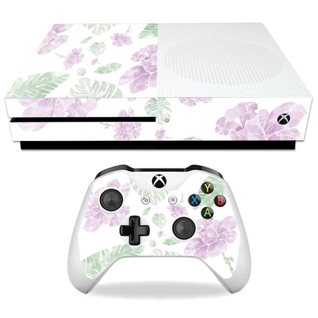 MightySkins MIXBONES-Water Color Flowers Skin Decal Wrap for Microsoft ...