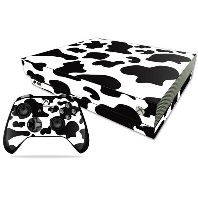 MightySkins MIXBONXCMB-Cow Print Skin Decal Wrap for Microsoft Xbox One ...