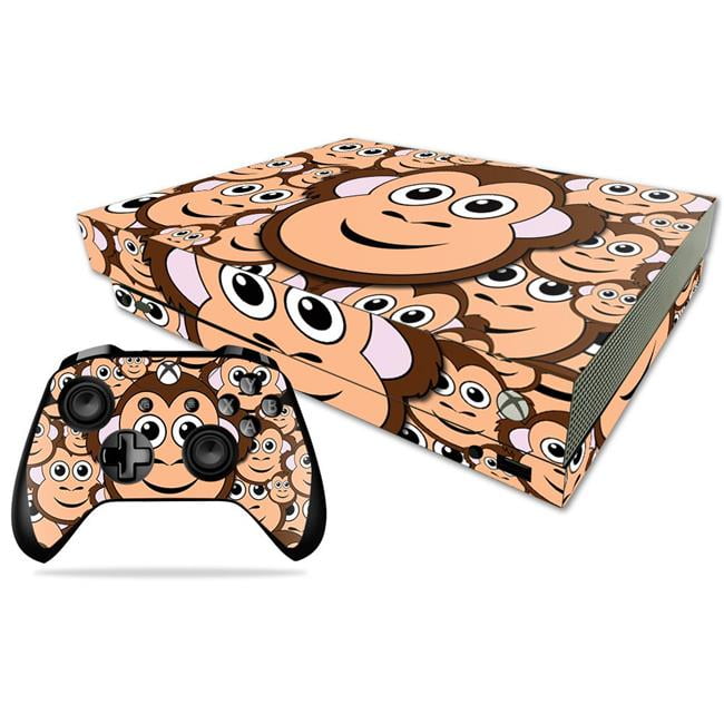 MightySkins MIXBONXCMB-Monkey Skin Decal Wrap for Microsoft Xbox One X ...