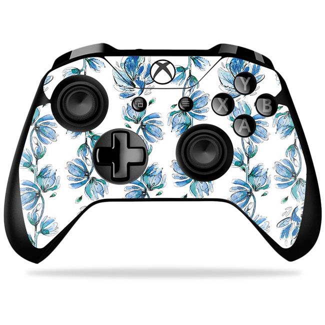 MightySkins MIXBONXCO-Blue Vines Skin Decal Wrap for Microsoft Xbox One ...