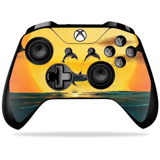 MightySkins MIXBONXCO-Dolphin Smiley Skin for Microsoft Xbox One X ...