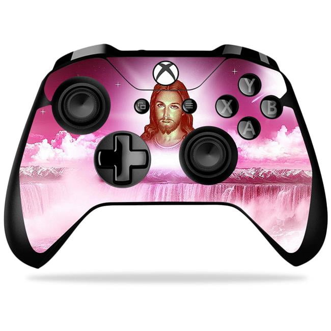 MightySkins MIXBONXCO-Jesus Skin Decal Wrap for Microsoft Xbox One X ...