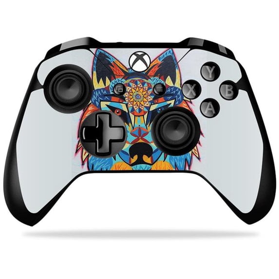 MightySkins MIXBONXCO-Patterned Wolf Skin for Microsoft XBox One X ...