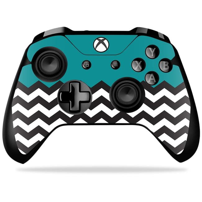 MightySkins MIXBONXCO-Teal Chevron Skin Decal Wrap for Microsoft Xbox ...