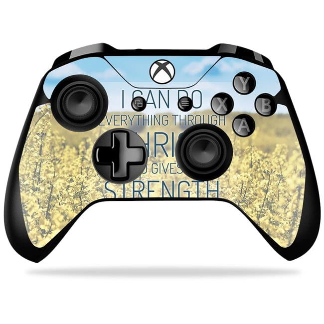 MightySkins MIXBONXCO-Through Christ Skin Decal Wrap for Microsoft Xbox ...