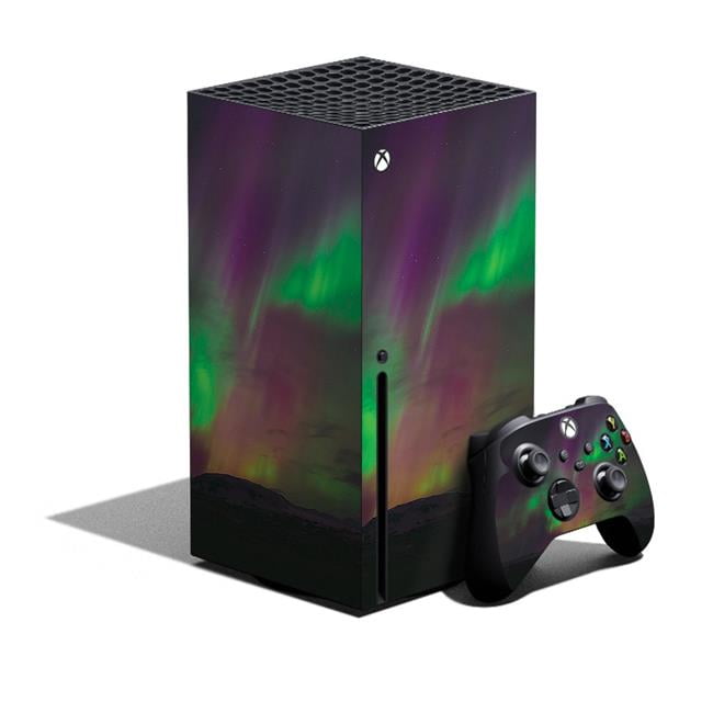 MightySkins MIXBSERXCMB-Aurora Borealis Skin for XBOX Series X Bundle ...