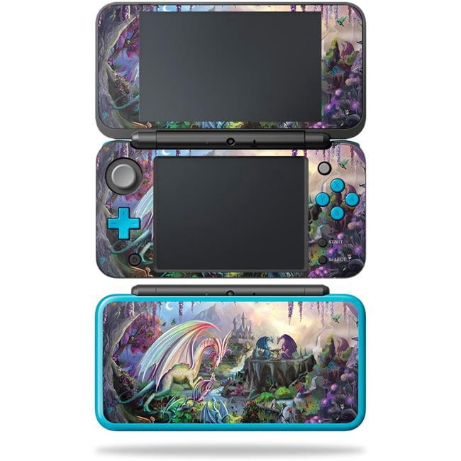 MightySkins NI2DSXL-Dragon Paradise Skin Decal Wrap for Nintendo New ...