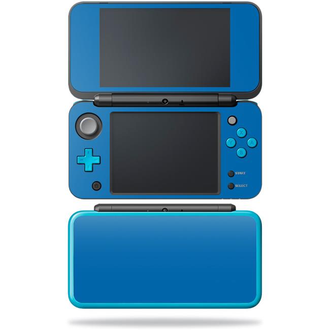 MightySkins NI2DSXL-Solid Blue Skin Compatible with Nintendo New 2DS XL ...