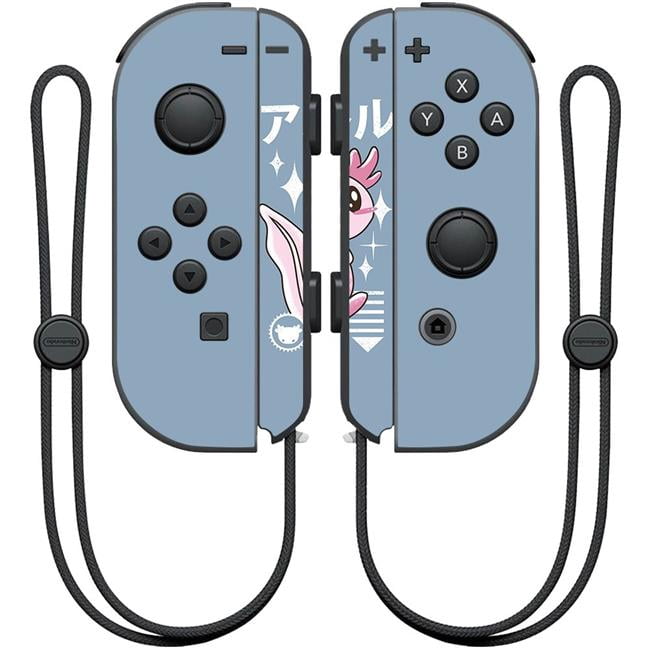 MightySkins NIJOYCO-Axolotl Kawaii Nintendo Joy-Con Controller Skin ...