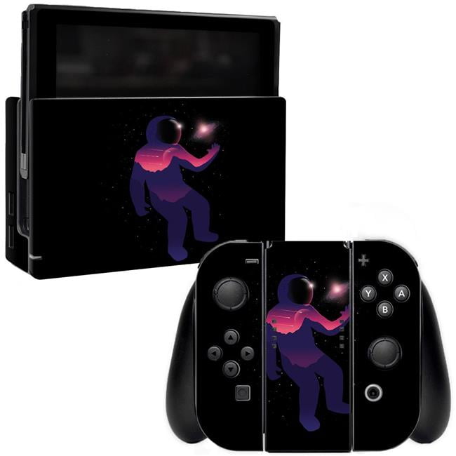 MightySkins NISWI-Astronaut Skin Decal Wrap for Nintendo Switch Sticker ...