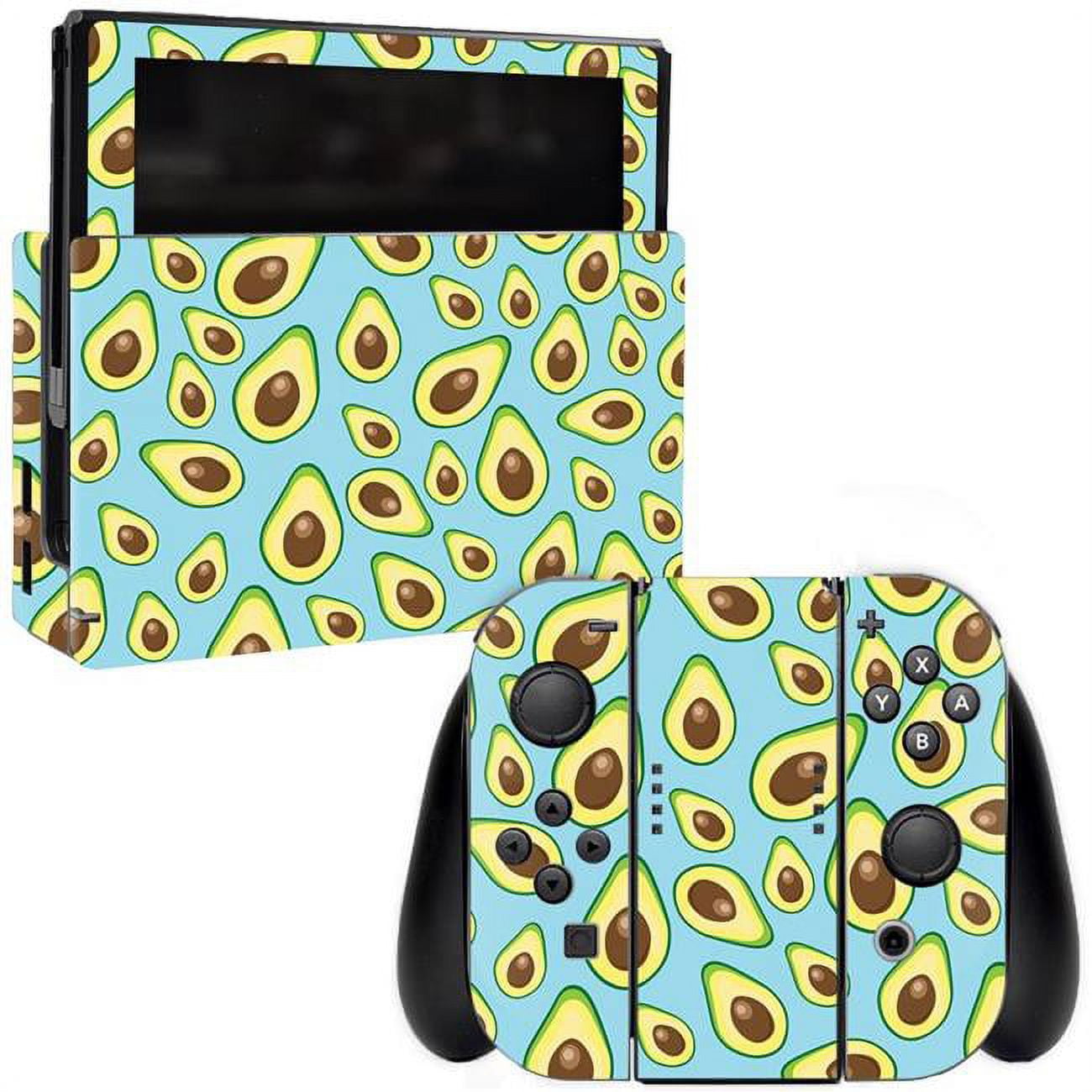 MightySkins NISWI-Blue Avocados Skin for Nintendo Switch - Blue ...