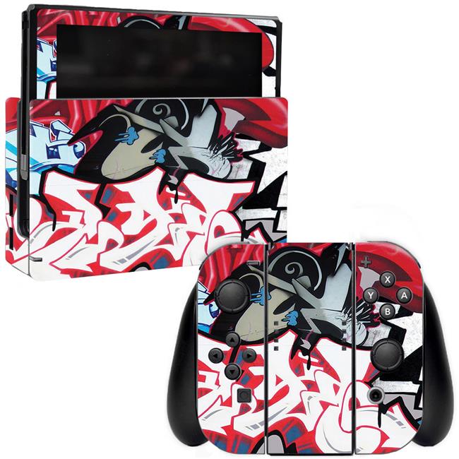 MightySkins NISWI-Graffiti Mash Up Skin for Nintendo Switch - Graffiti ...