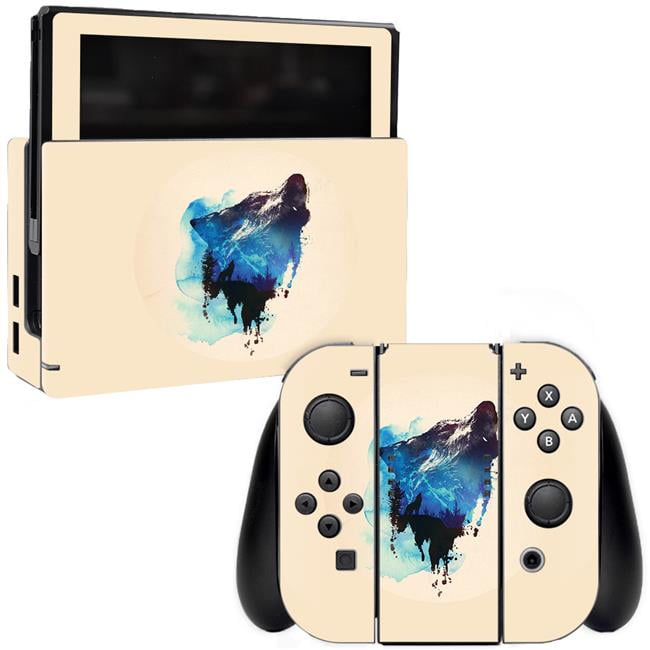 MightySkins NISWI-Lone Wolf Skin for Nintendo Switch - Lone Wolf ...