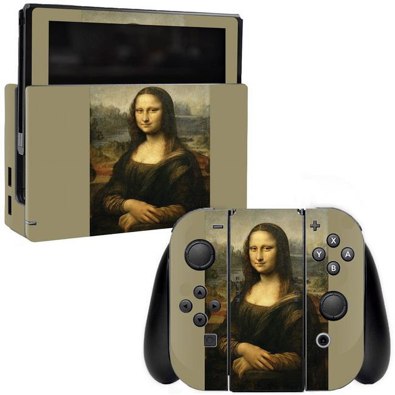 MightySkins NISWI-Mona Lisa Skin for Nintendo Switch - Mona Lisa ...