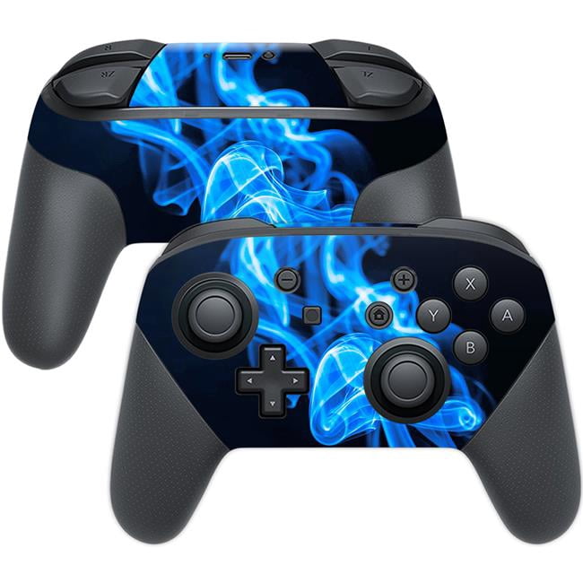 MightySkins NISWPCOI-Blue Flames Skin for Nintendo Switch Pro ...
