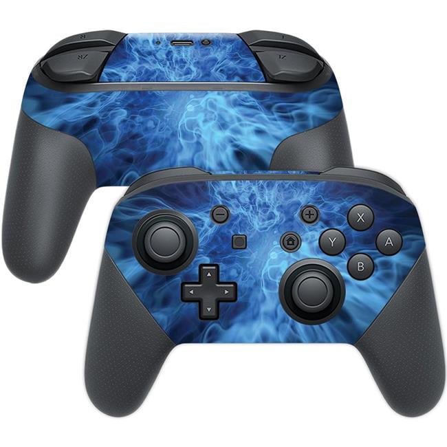 MightySkins NISWPCOI-Blue Mystic Flames Skin Decal Wrap for Nintendo ...