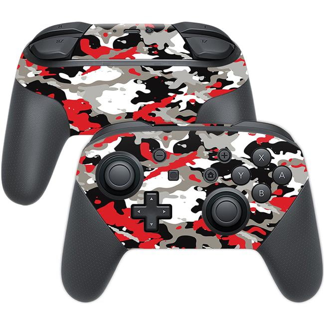 MightySkins NISWPCOI-Red Camo Skin Compatible with Nintendo Switch Pro ...