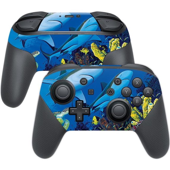 MightySkins NISWPCOI-Shark Buddies Skin for Nintendo Switch Pro ...