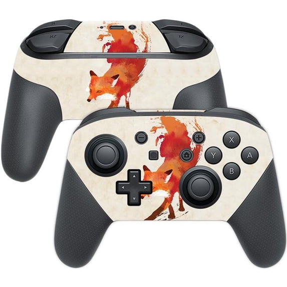 MightySkins NISWPCOI-Vulpes Fox Skin for Nintendo Switch Pro Controller ...