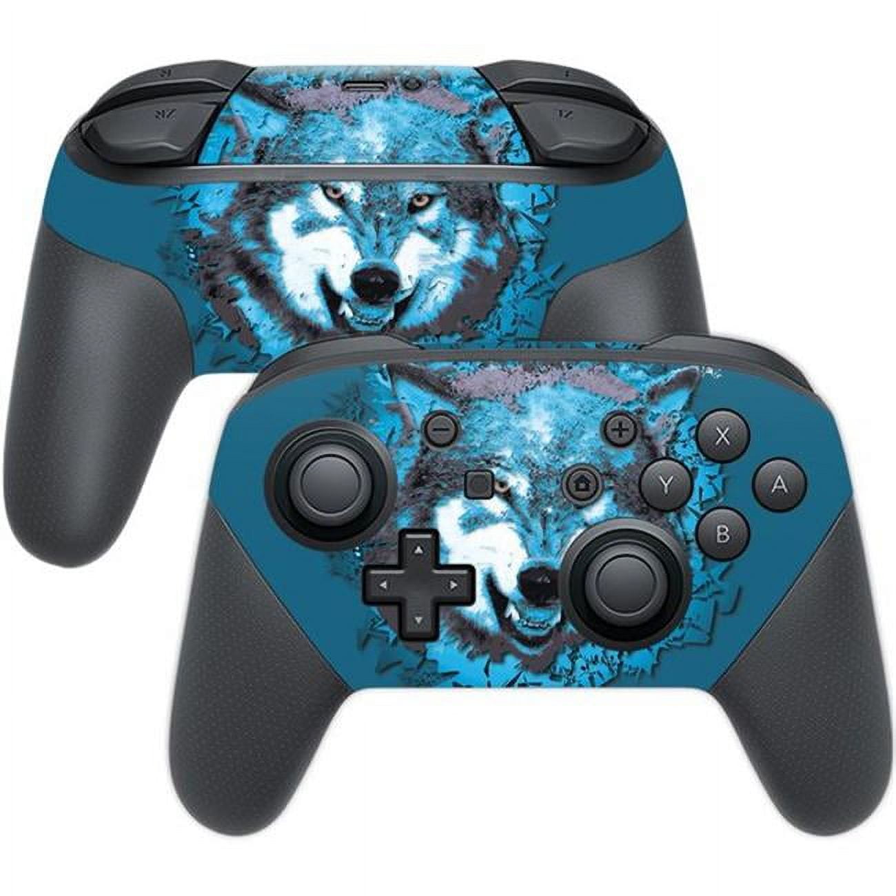 MightySkins NISWPCOI-Wolf Shatter Skin for Nintendo Switch Pro ...