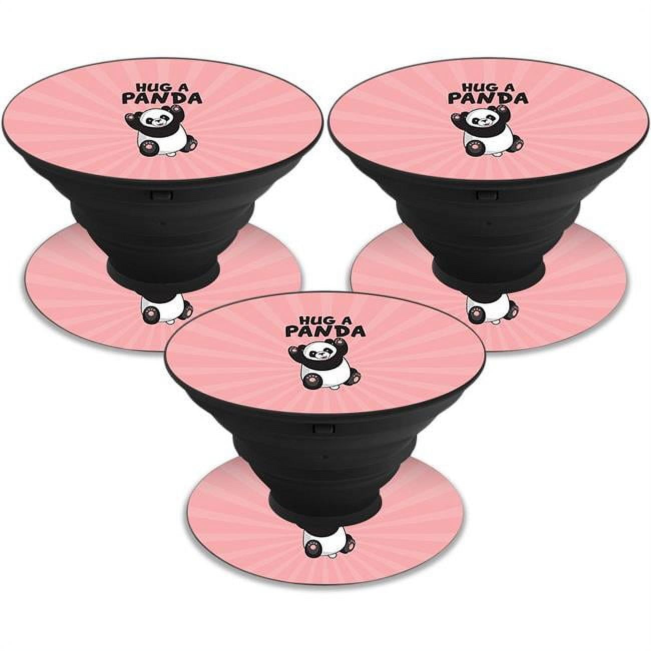 MightySkins POSOCK-Hug A Panda Skin Decal Wrap for Pop Sockets Sticker ...