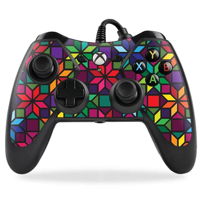 MightySkins PREXBONCO-Stained Glass Window Skin for PowerA Xbox One ...
