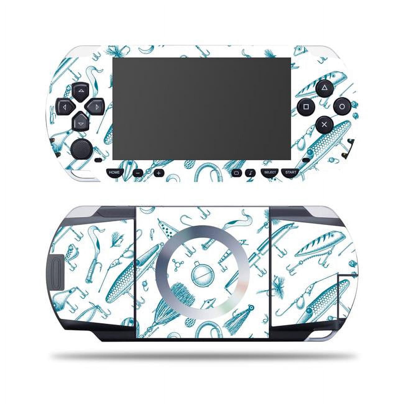 MightySkins PSP-Teal Lures Skin for Sony PSP - Teal Lures - Walmart.com